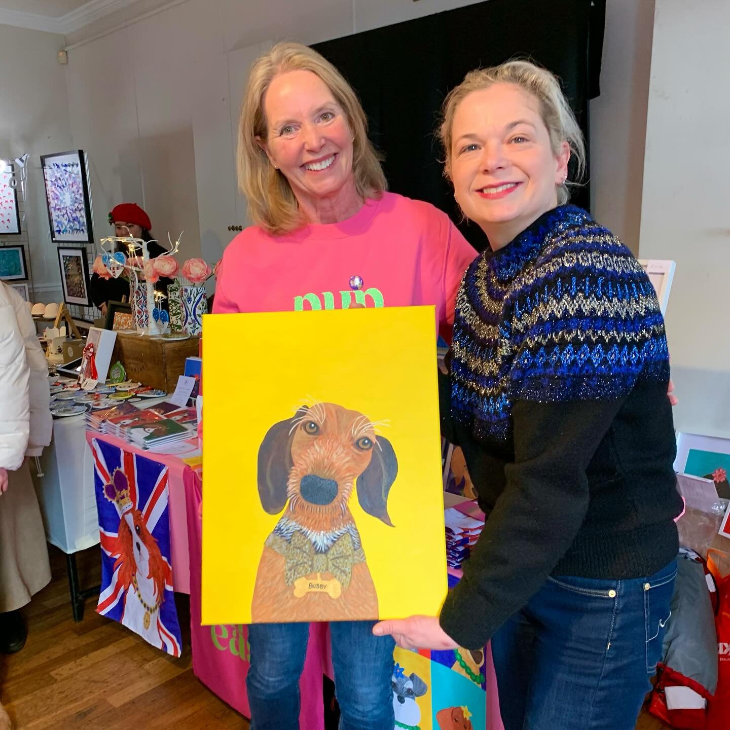 Commissions - Pup Goes The Easel