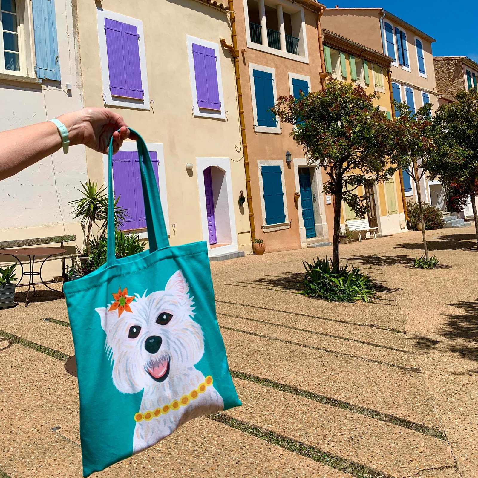 Rhum Card - Pup Goes The Easel