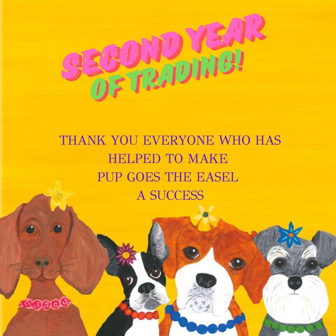 About - Pup Goes The Easel