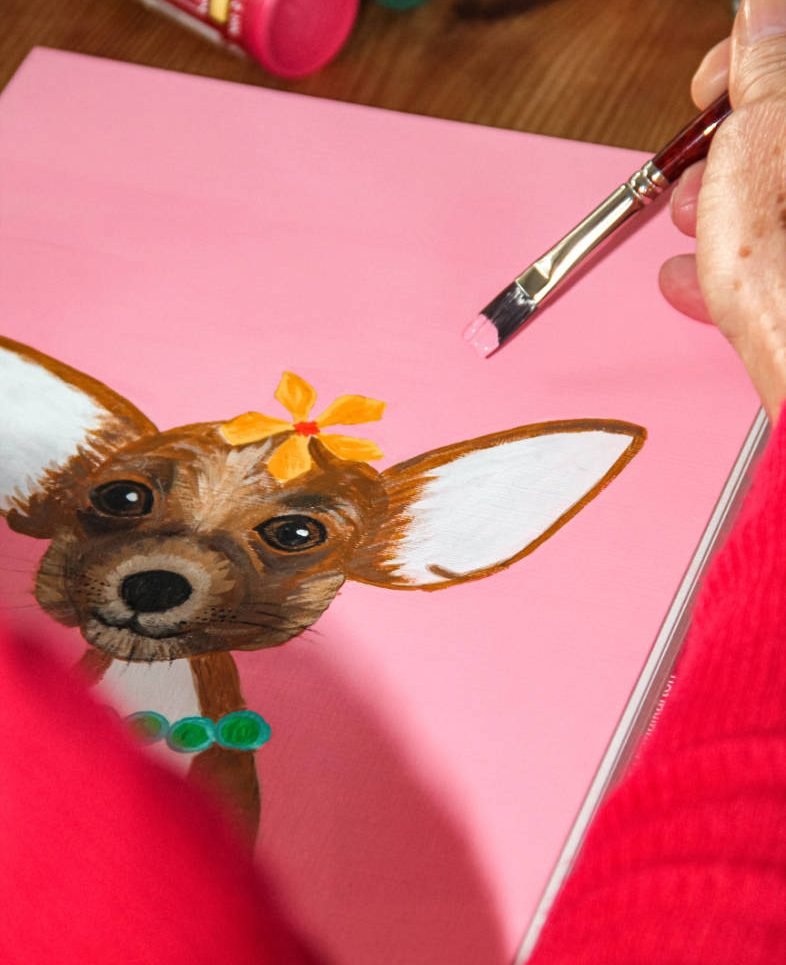 Paint your dog workshop - Pup Goes The Easel